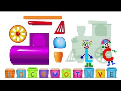Baby ABC in Box! Kids Alphabet Games for Toddlers | L for Locomotive ...