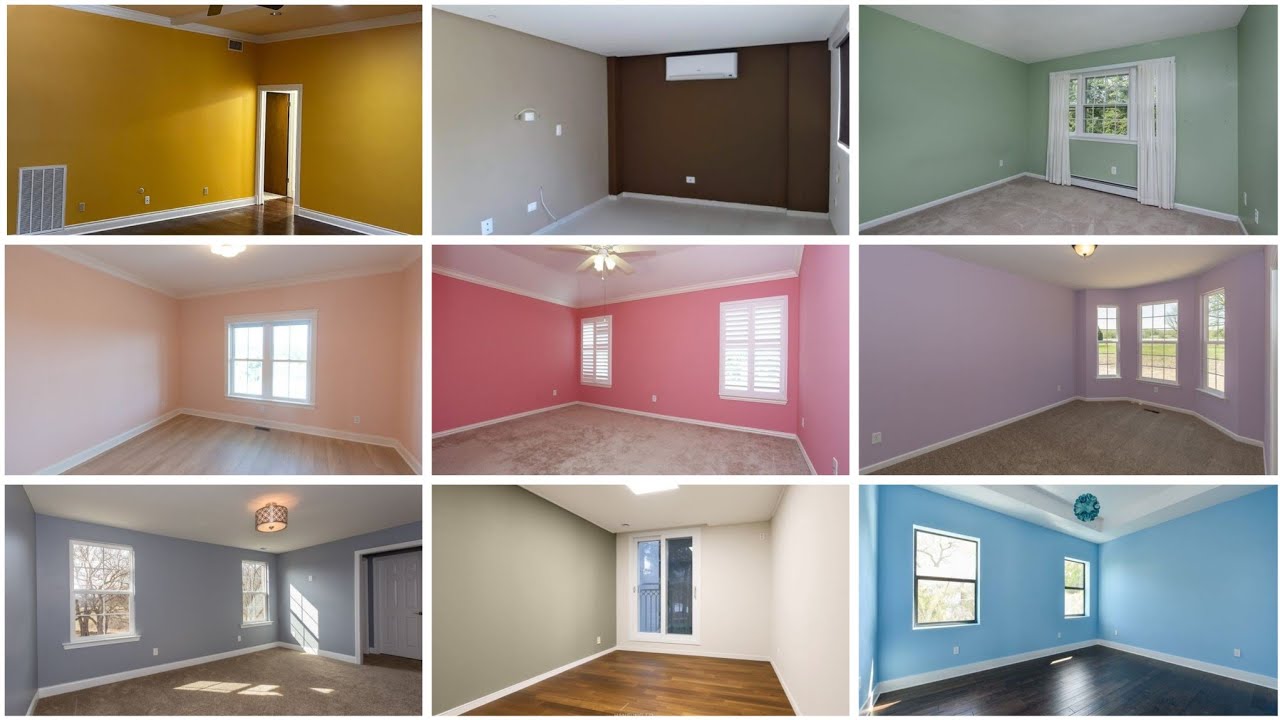 Top 100 Room Colour Design | Wall Painting Design Ideas | Painting ...