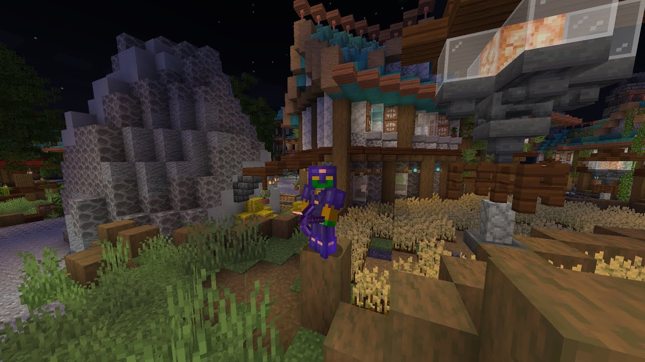 i build a secret base minecraft jackpot mc - YouTube