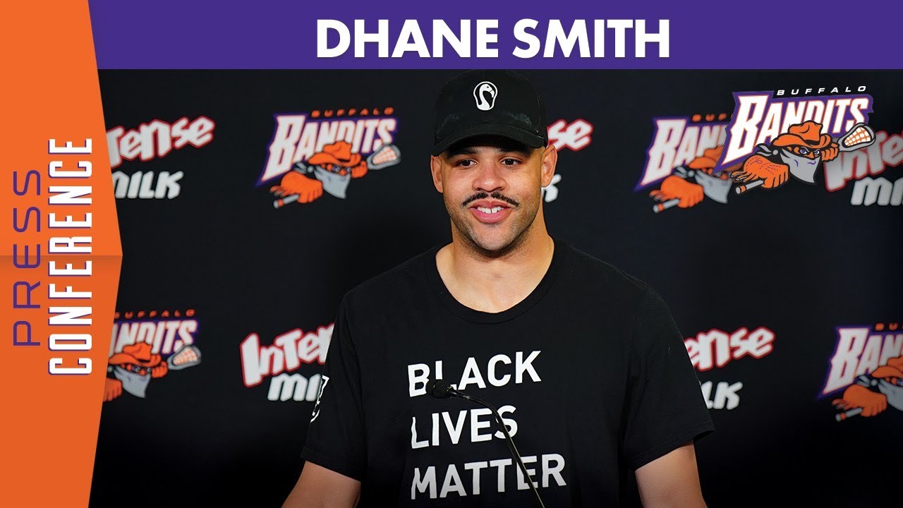 Dhane Smith After Buffalo Bandits East Conference Finals Game 1 Win ...