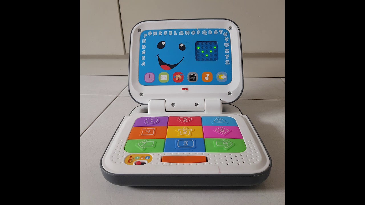 Fisher Price Smart Stages Grey Laptop - YouTube