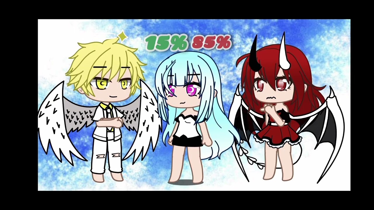 Angel check || gacha club || meme|| - YouTube
