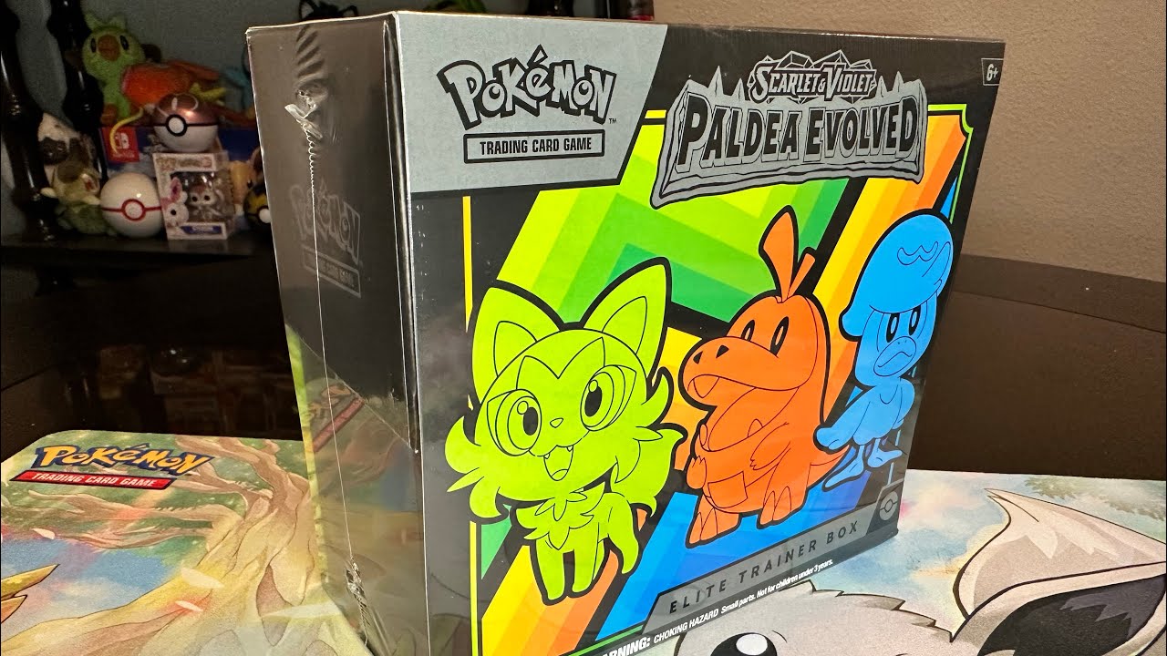 Pokémon TCG Paldea Evolved is here! ETB opening, set review, and big ...