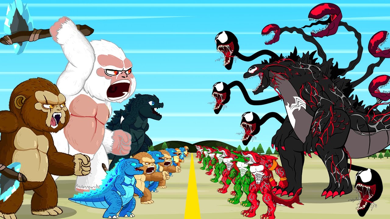 Godzilla & Kong’s Final Stand: The Battle Against the Multi-Headed ...