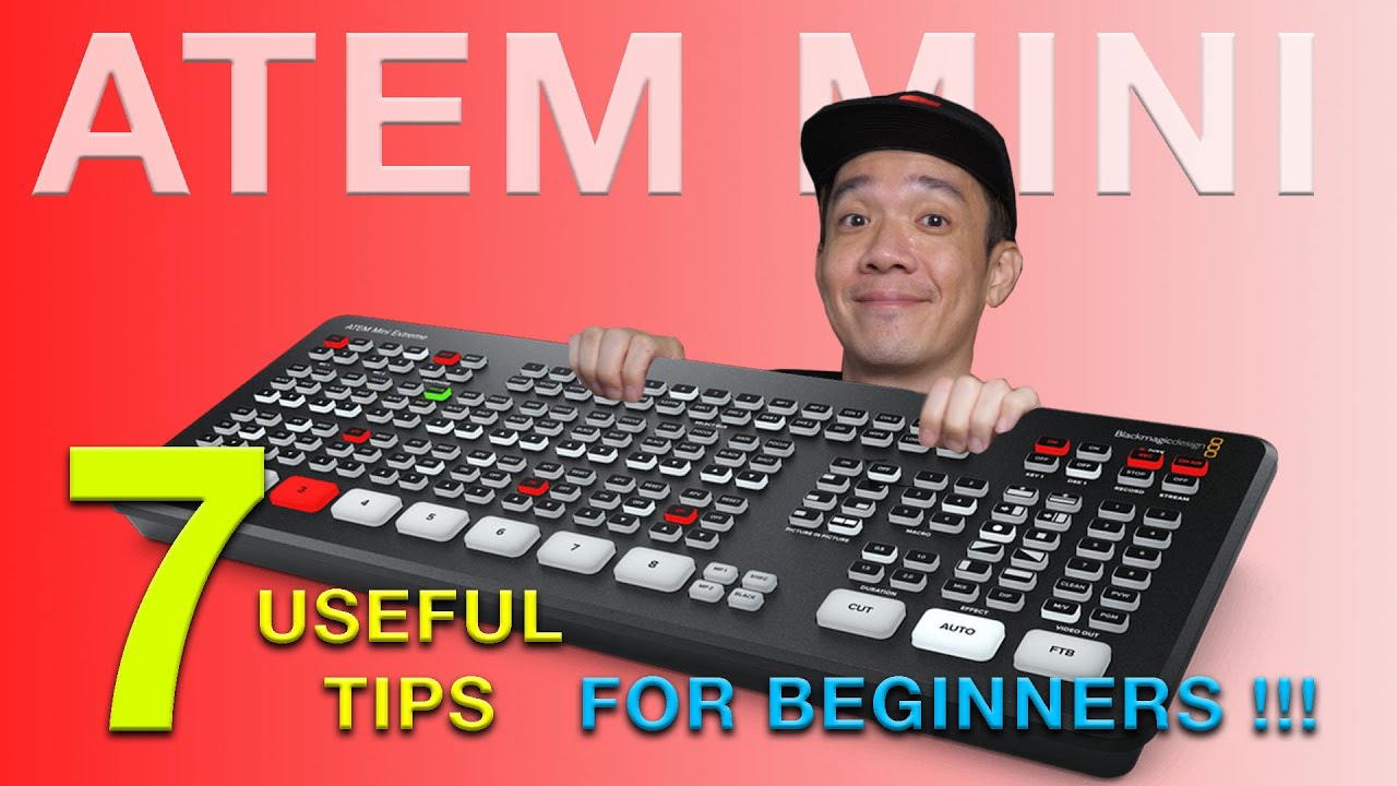 7 USEFUL TIPS for NEW Atem Mini users YOU MUST KNOW - YouTube