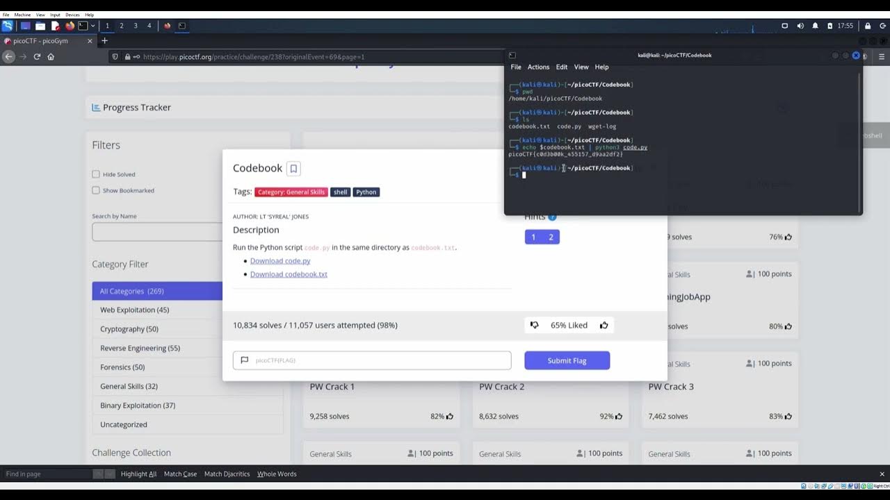 CodeBook PicoCTF mini 2022 - YouTube