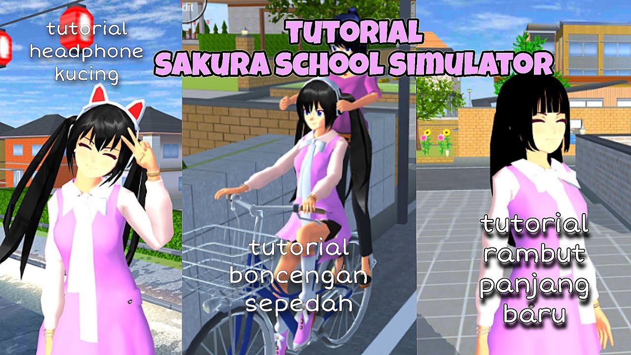 || TUTORIAL SAKURA SCHOOL SIMULATOR || wah, keren dan lucu bangett! 😆 - YouTube