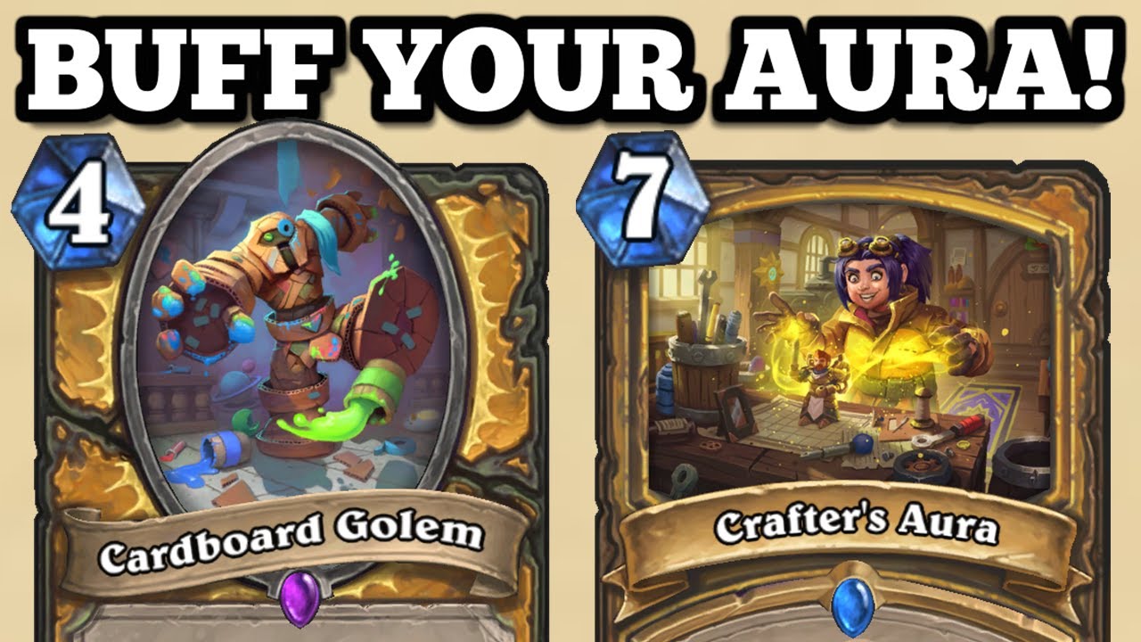 NEW PALADIN CARDS can BUFF AURAS now? Including CRUSADER'S AURA! OH NO! - YouTube