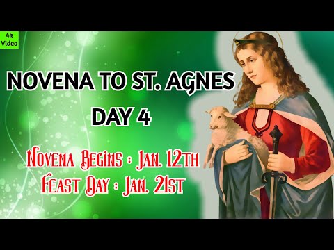 NOVENA TO ST. AGNES | DAY 4 [4K VIDEO]
