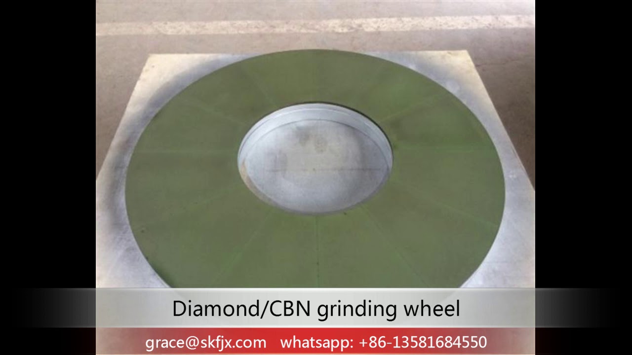 Surface fine Diamond/CBN grinding wheel - YouTube