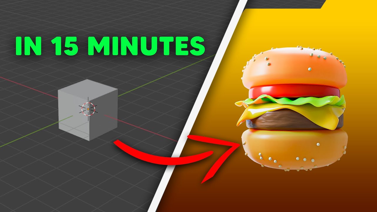 Blender 3D Beginner Tutorial - from Start to Finish - YouTube