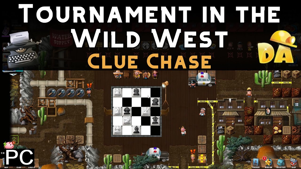 Tournament in the Wild West | Clue Chase #5 (PC) | Diggy's Adventure ...