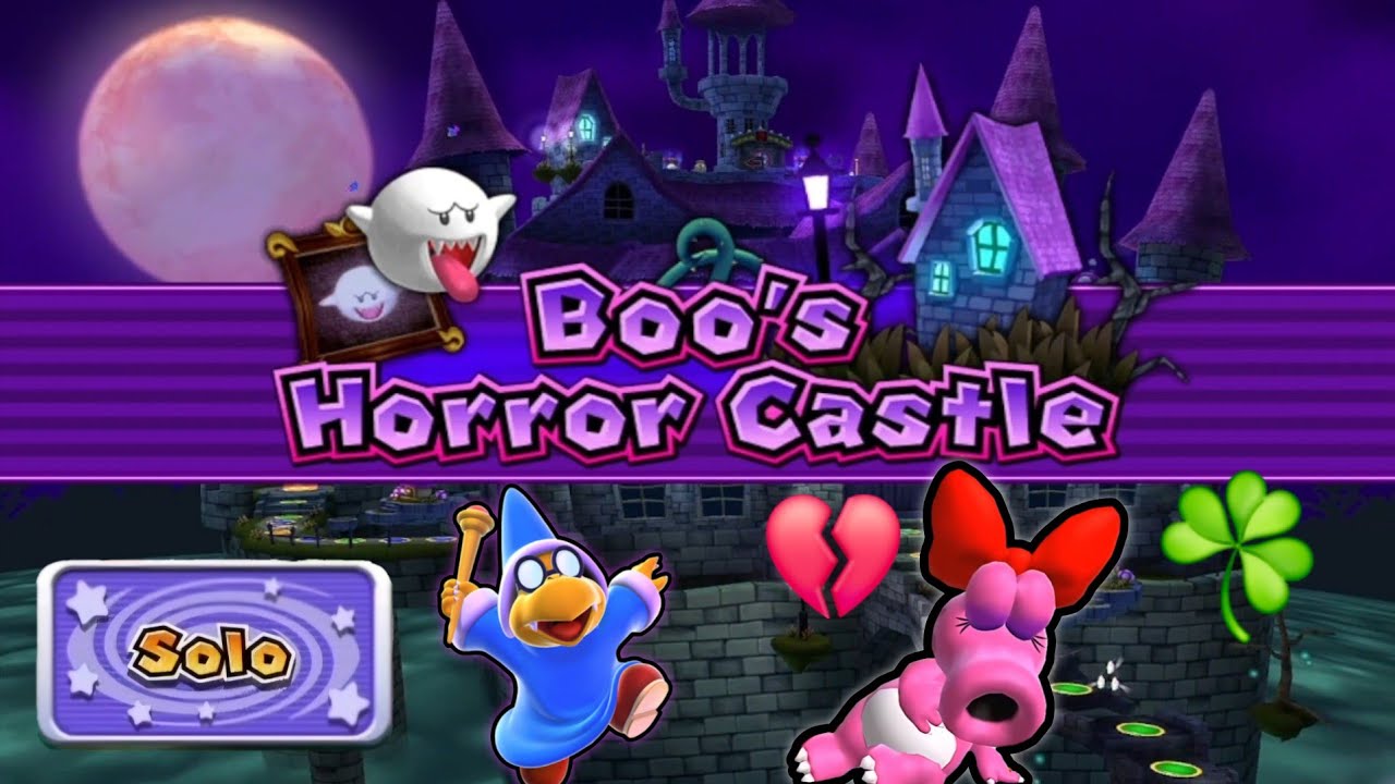 Mario Party 9 - Birdo vs Magikoopa in Boo's Horror Castle (Solo Mode ...