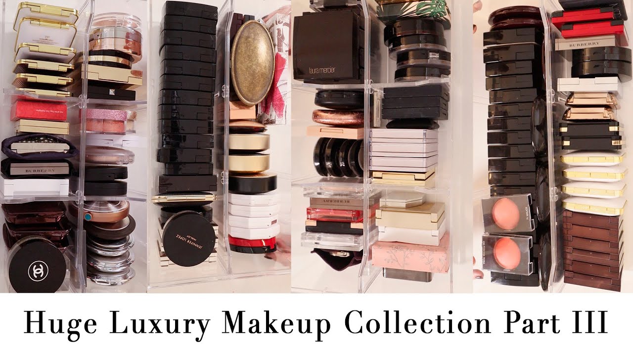 Luxury Makeup Collection - BLUSHES AND HIGHLIGHTERS - Pt. 3 2020 - YouTube