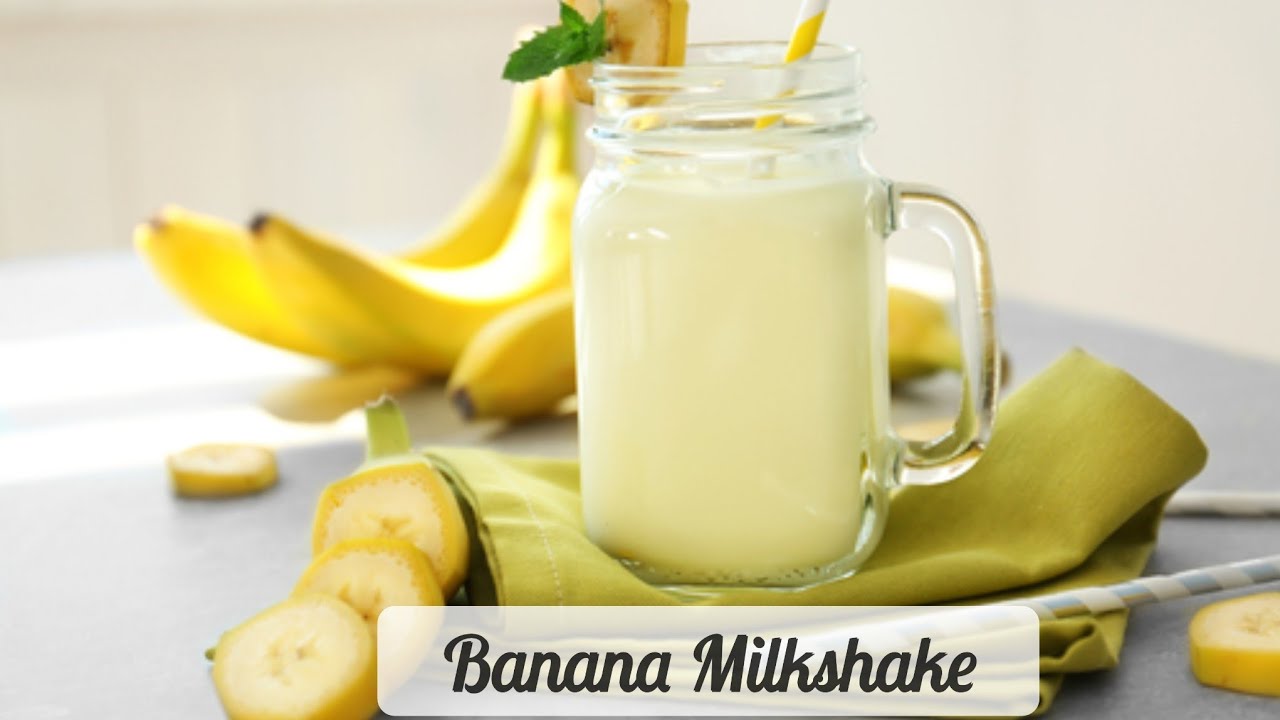 How to make banana milkshake | banana milkshake banane ka tarika ...