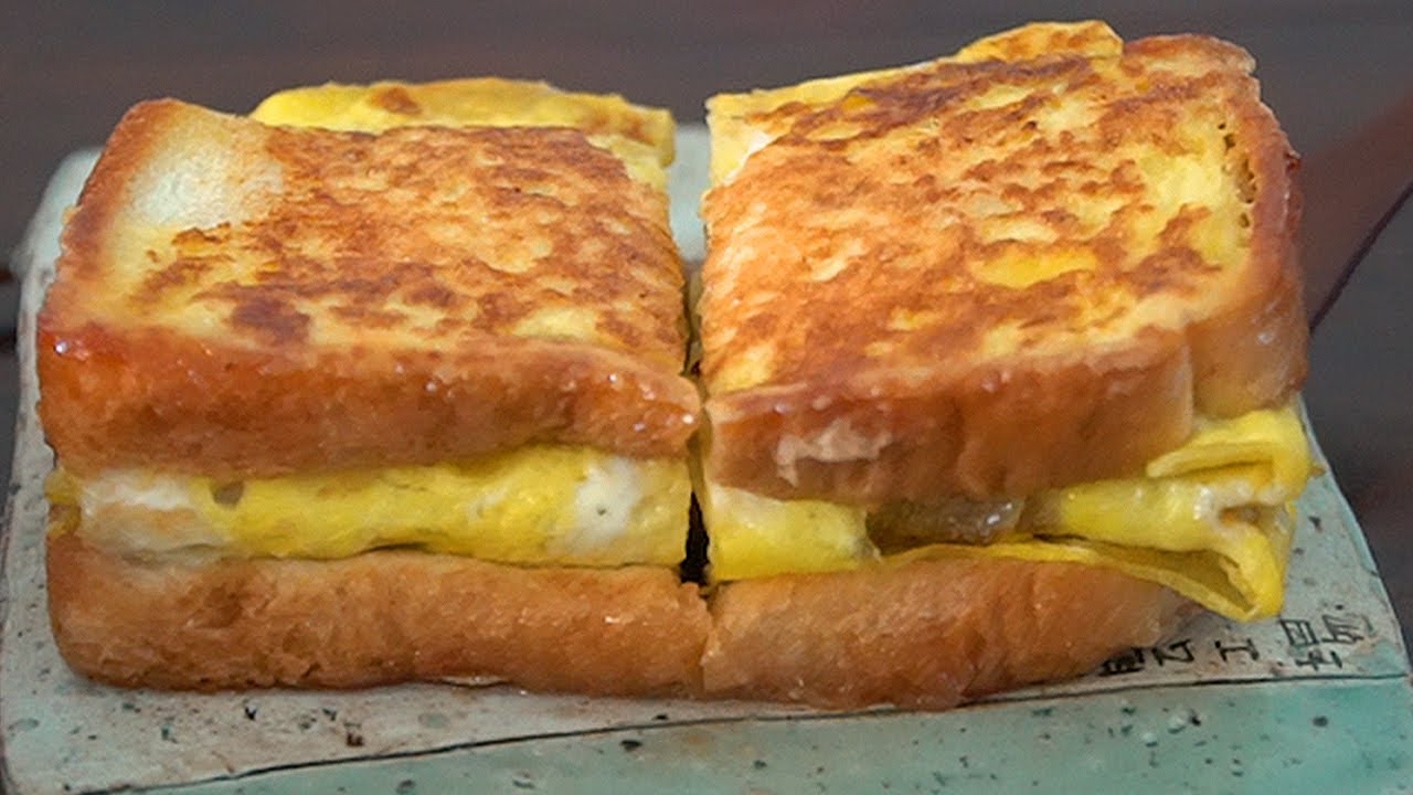 원팬 토스트- 왜 인기있는지 알겠어요! 너무 맛있음😭😭 One-fan toast - YouTube