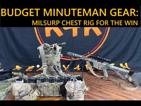 LBE on a budget part one: CHEST RIG - YouTube