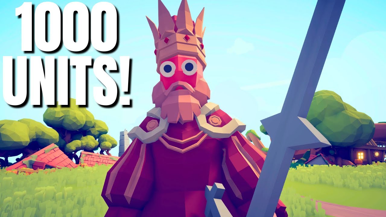 TABS - The King VS 1000 Different UNITS! - YouTube