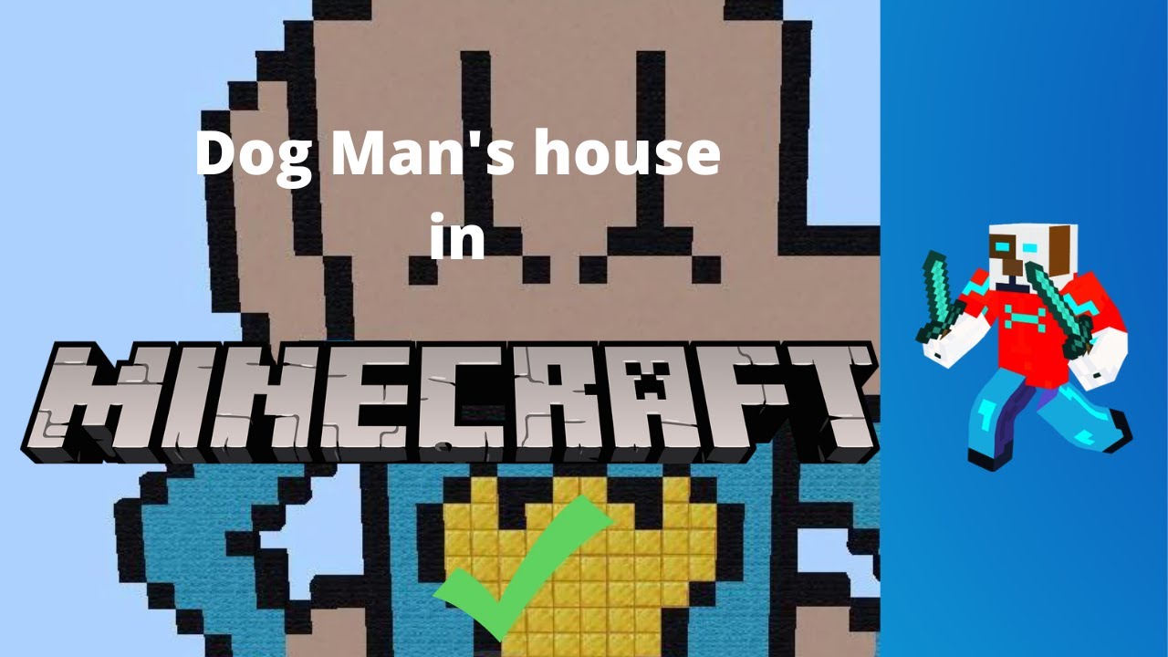 How to Build Dog Man's house in Minecraft - YouTube