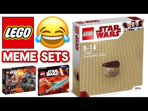 Funny Lego Star Wars MEME sets! - YouTube