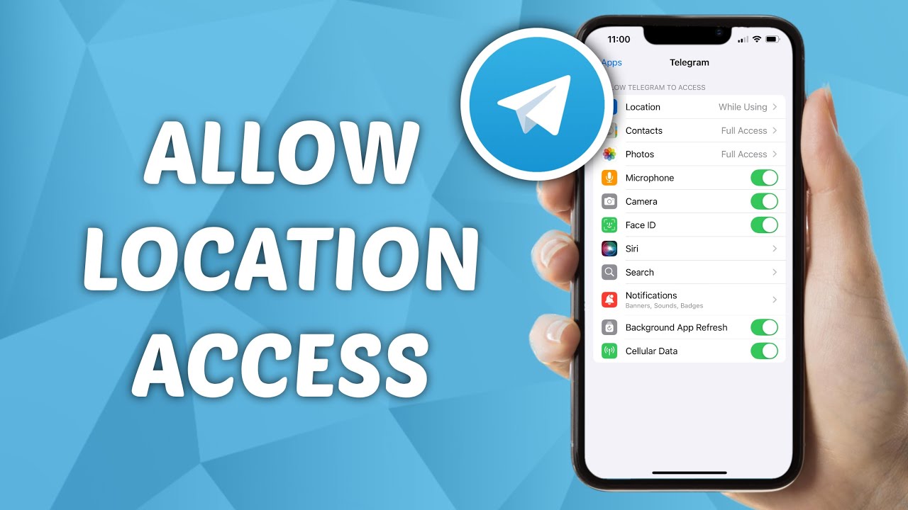 How to Allow Telegram to Access Location - Full Guide - YouTube