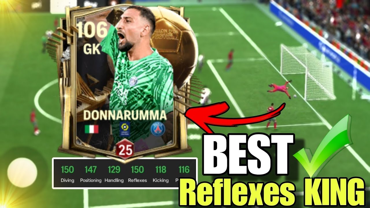 102 DONNARUMMA POWER TEST 🔥 FC MOBILE BEST GK || DONNARUMMA FC MOBILE ...