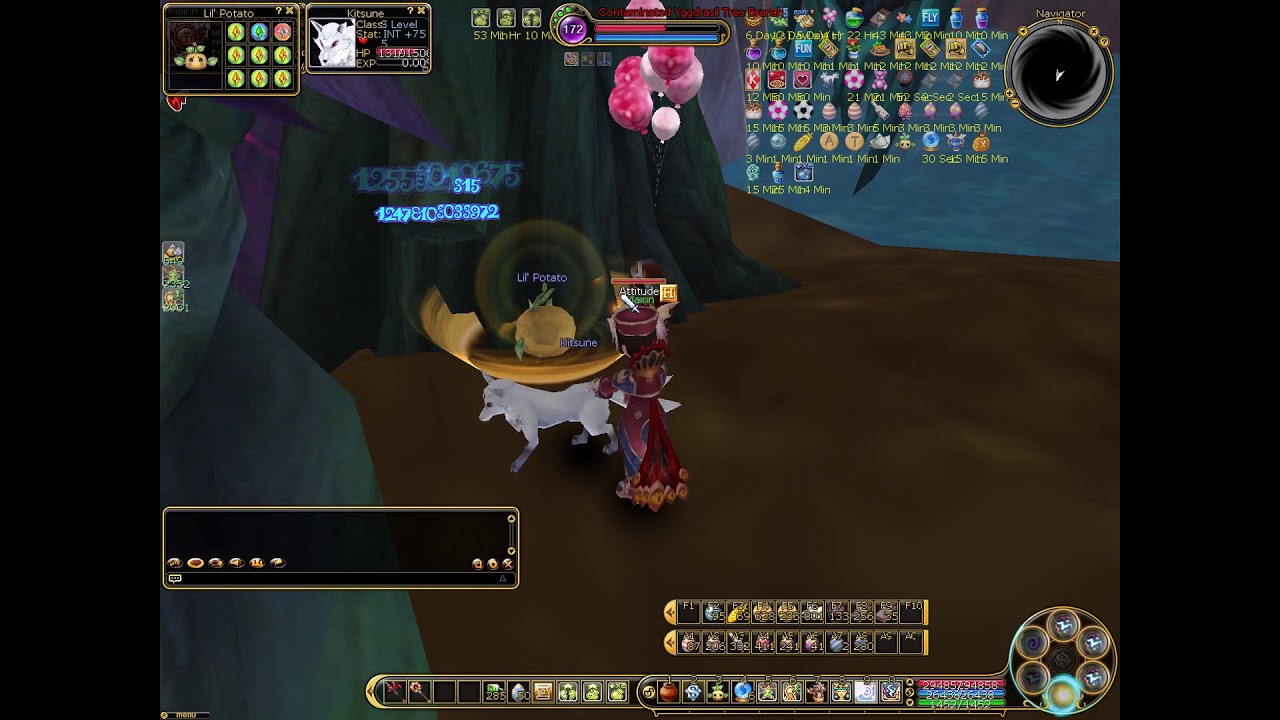 Flyff-Mocomochi Server: Mars Dungeon Bosses Hunt - YouTube