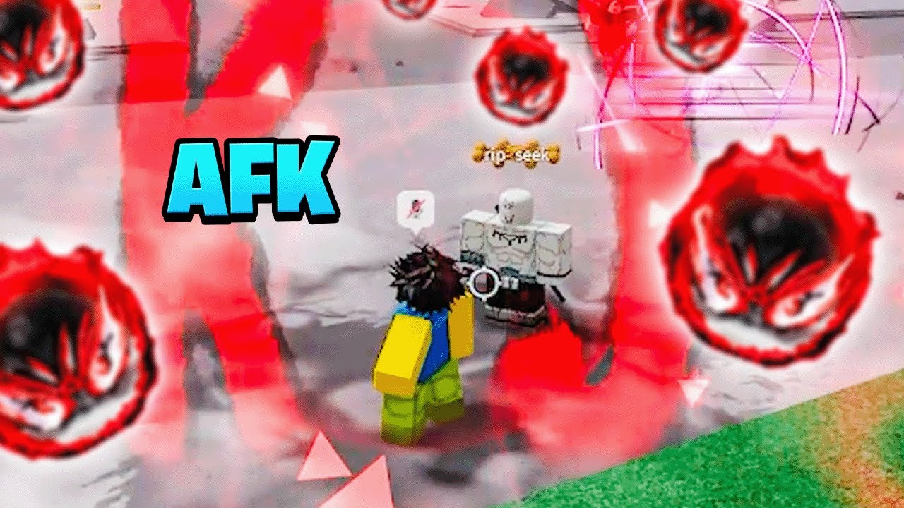 i Pretended to be AFK with KJ 20 SERIES MOVESET in The Strongest ...