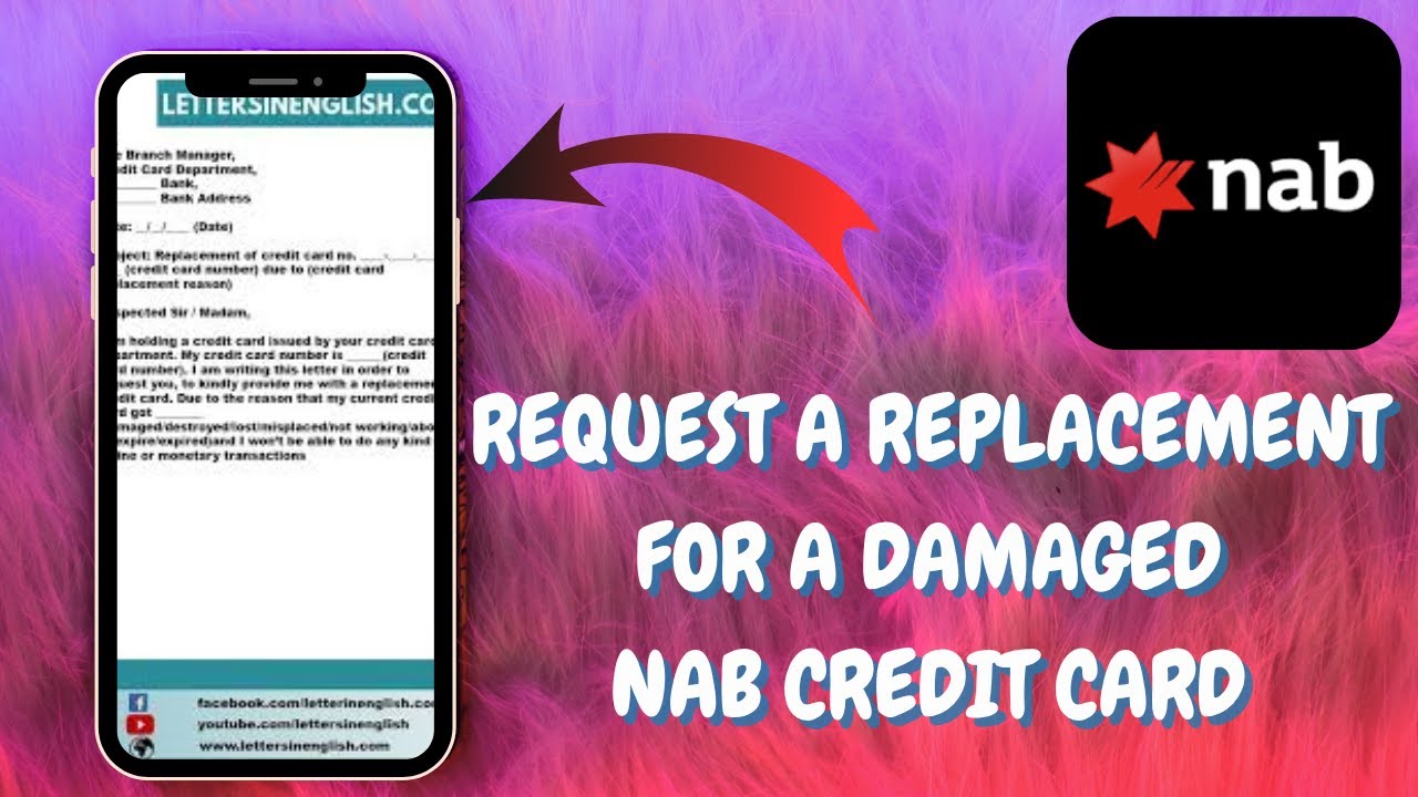 How Do I Request A Replacement For A Damaged NAB Credit Card - Quick ...