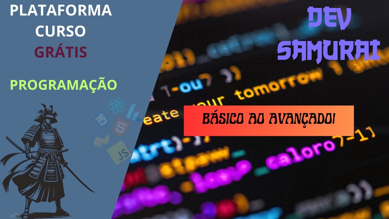 Dev Samurai | Plataforma Disponibilizando Cursos de Programação Grátis ...