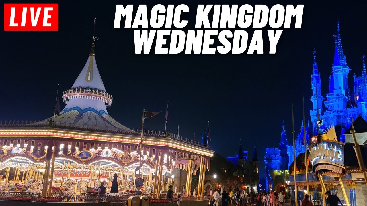 🔴 LIVE: Our First Magical Wednesday Night of 2023 at Magic Kingdom let ...