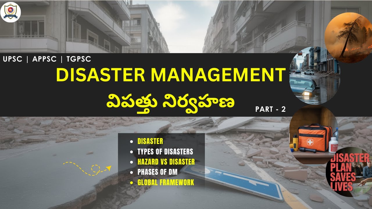 Disaster Management For All Upcoming Exams | PART - 2 #upsc #appsc # ...