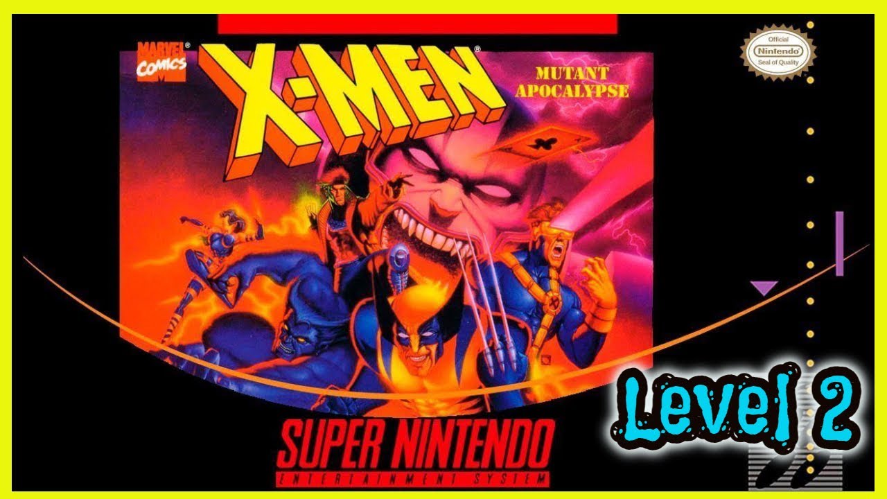 X Men Mutant Apocalypse Level 2 SNES Playthrough - YouTube