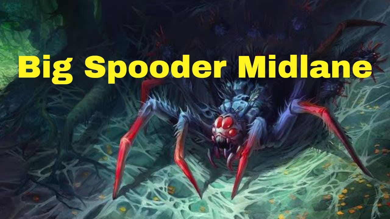 【Dota2】Broodmother Midlane Guide 7.27d - Aghanim's Build - YouTube