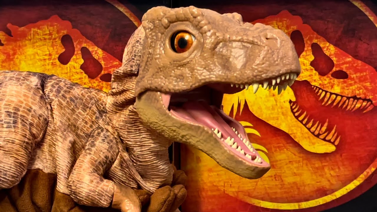 AVENTURA JURÁSICA SÚPER GENIAL!!! BUSCANDO AL TIRANOSAURIO REX BEBÉ ...