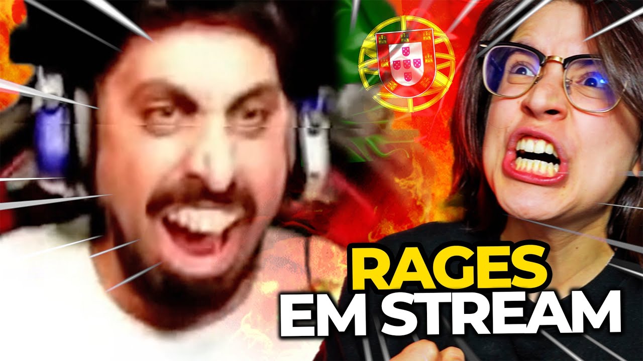 OS MAIORES RAGES DOS STREAMERS DA TWITCH PORTUGAL - YouTube