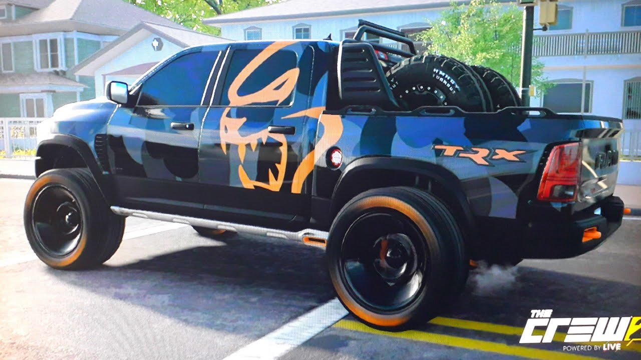 TRX Launch | Dodge Ram TRX HellCat | #thecrew2 #trx - YouTube