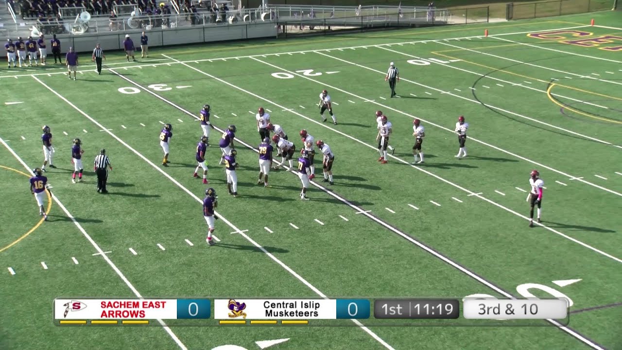 Sachem East Varsity Football at Central Islip - 10/16/2021 - YouTube