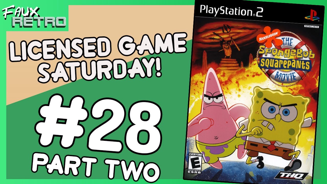The SpongeBob SquarePants Movie (Part 2) | Licensed Game Saturday #28 ...