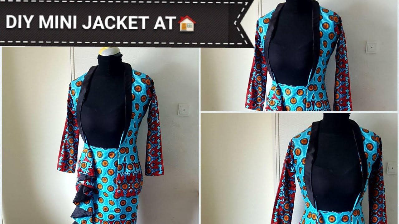 DO IT YOURSELF# MINI JACKET AT HOME#HANDMADE👌 - YouTube