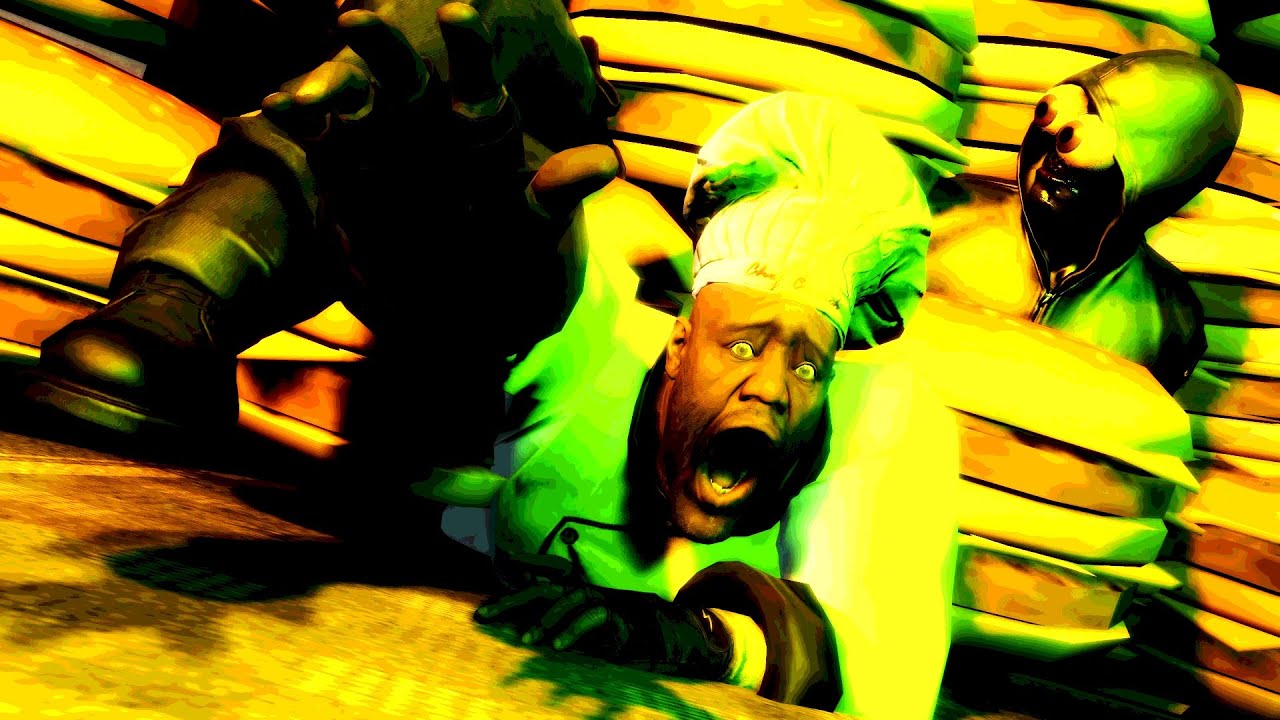 1 Man Against The Cheeseburger Apocalypse - Left For Dead 2 - YouTube