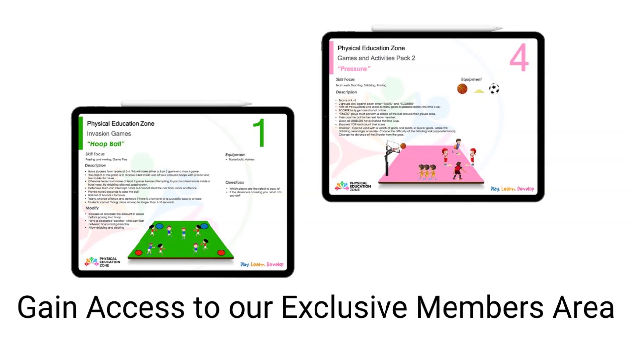 Become a Physical Education Zone Member - YouTube