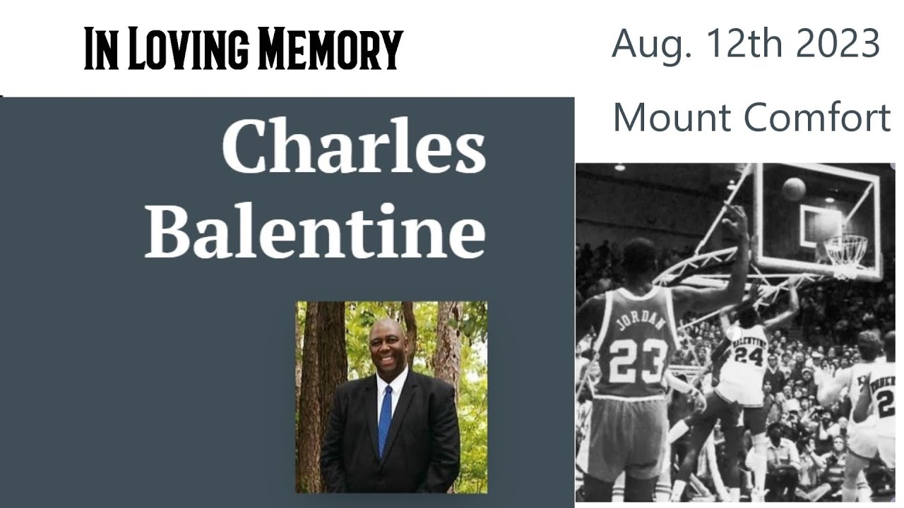 Memorial Service Charles Balentine August 12th, 2023 - YouTube