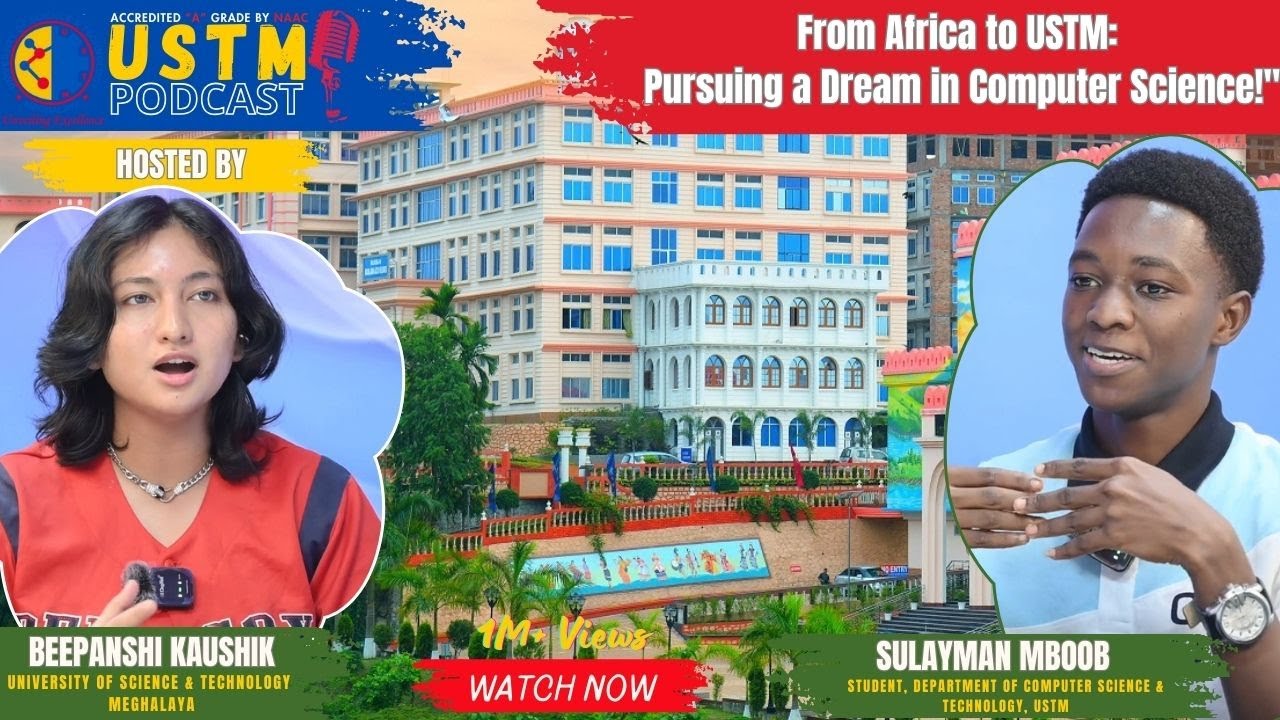 USTM Podcast |An Inspiring story of a West African Student's Journey to Fulfilling His Dream at ...