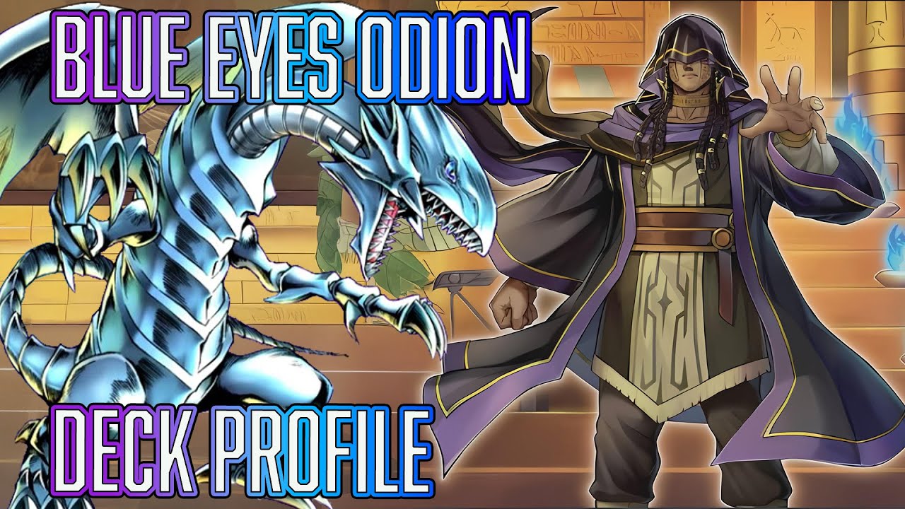 Yu-Gi-Oh! EXTRA SPICY Blue Eyes White Dragon Odion Deck Profile - YouTube