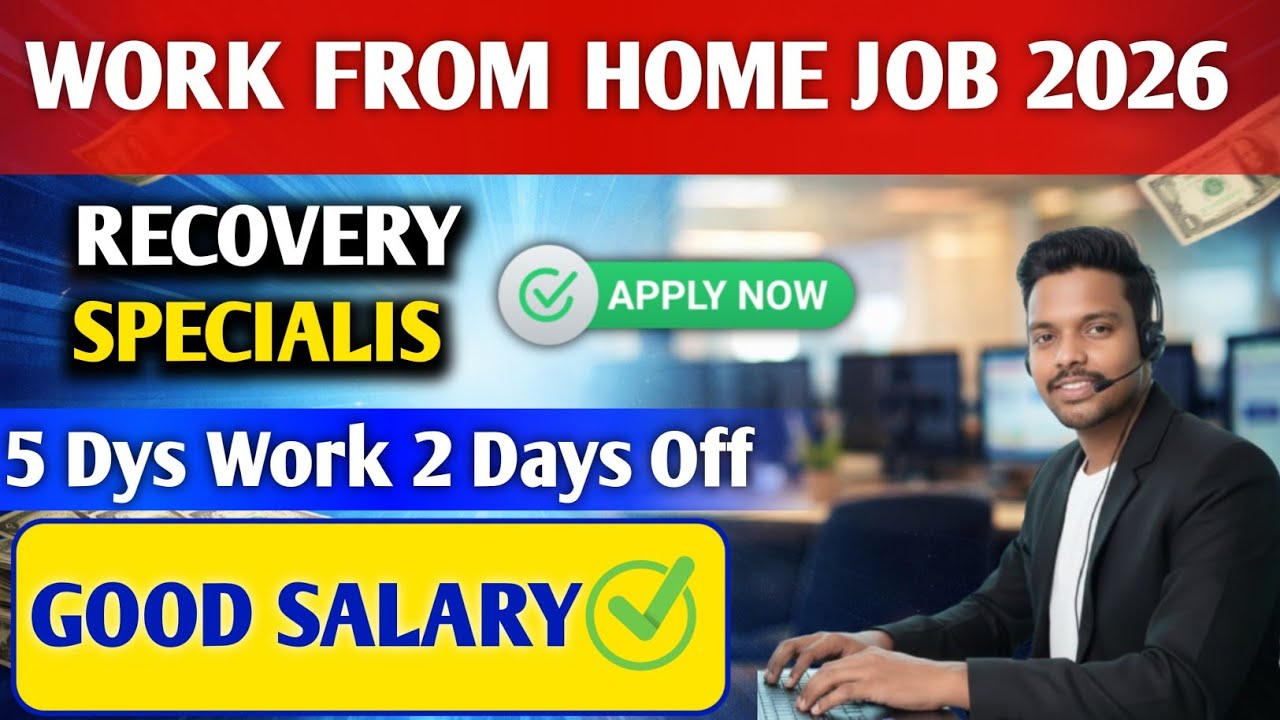 US Credit Card Collection Job | Recovery Specialist Vacancy 2025 | Good ...