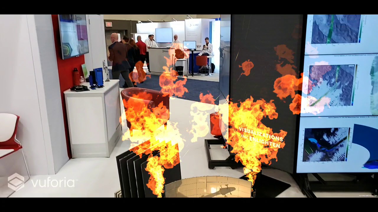 AR IQ-Wall Visualization display (SC18) - YouTube
