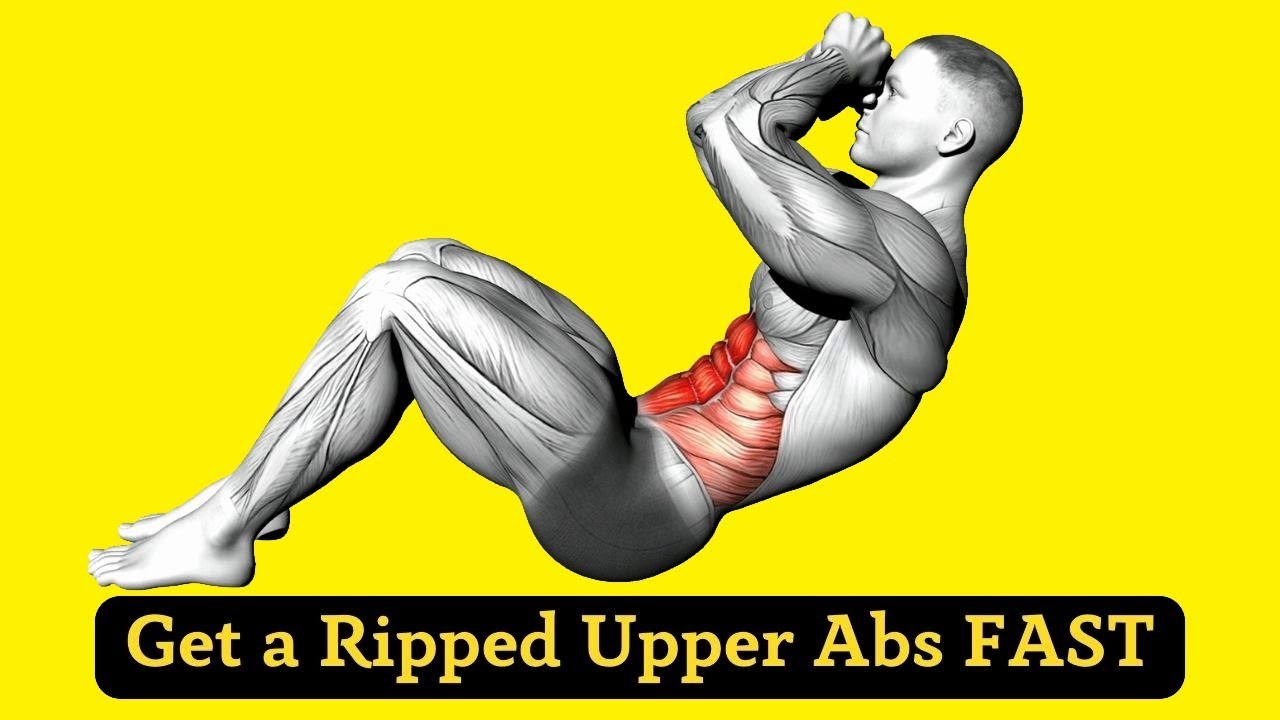 9 Best Exercises For Upper Abs that ACTUALLY Work - YouTube