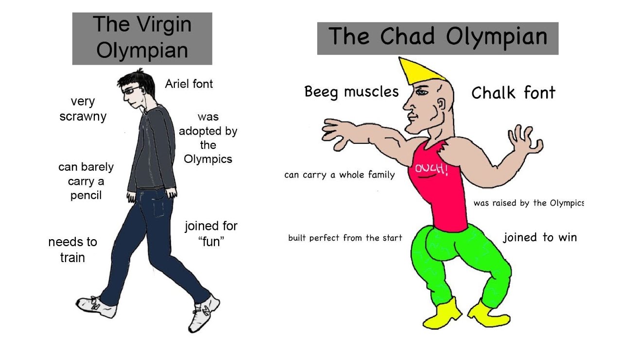 Chad joins the Olympics (Tokyo 2020 Video Game) - YouTube