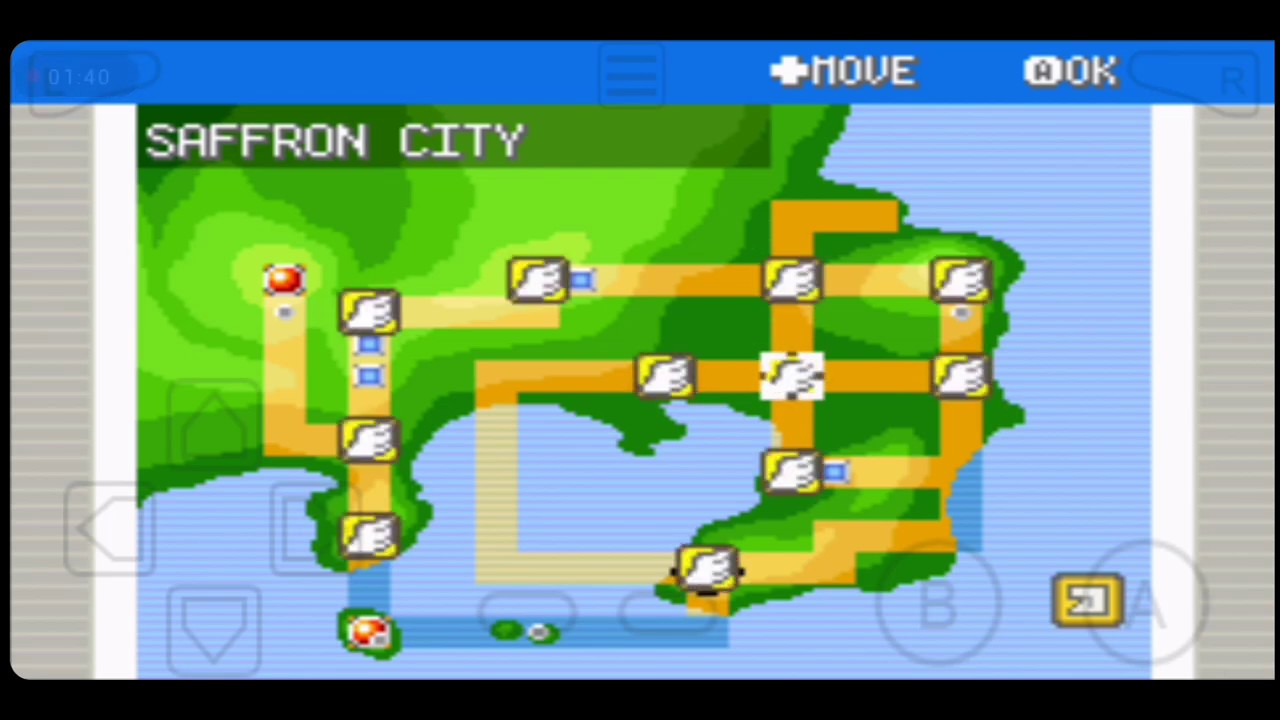 Pokemon Fire Red - Saffron City - YouTube